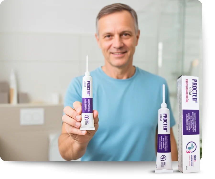 3x PROCTEN - krém na hemoroidy 40 ml | Ozonidy.cz
